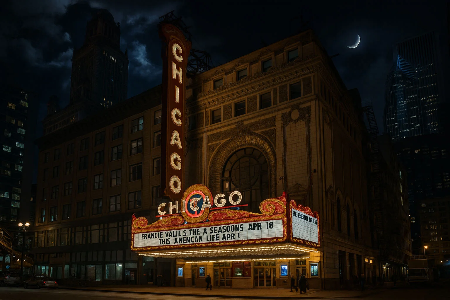 The Ghosts of the Chicago Theatre | Haunted Historic Theater | Ghost ...