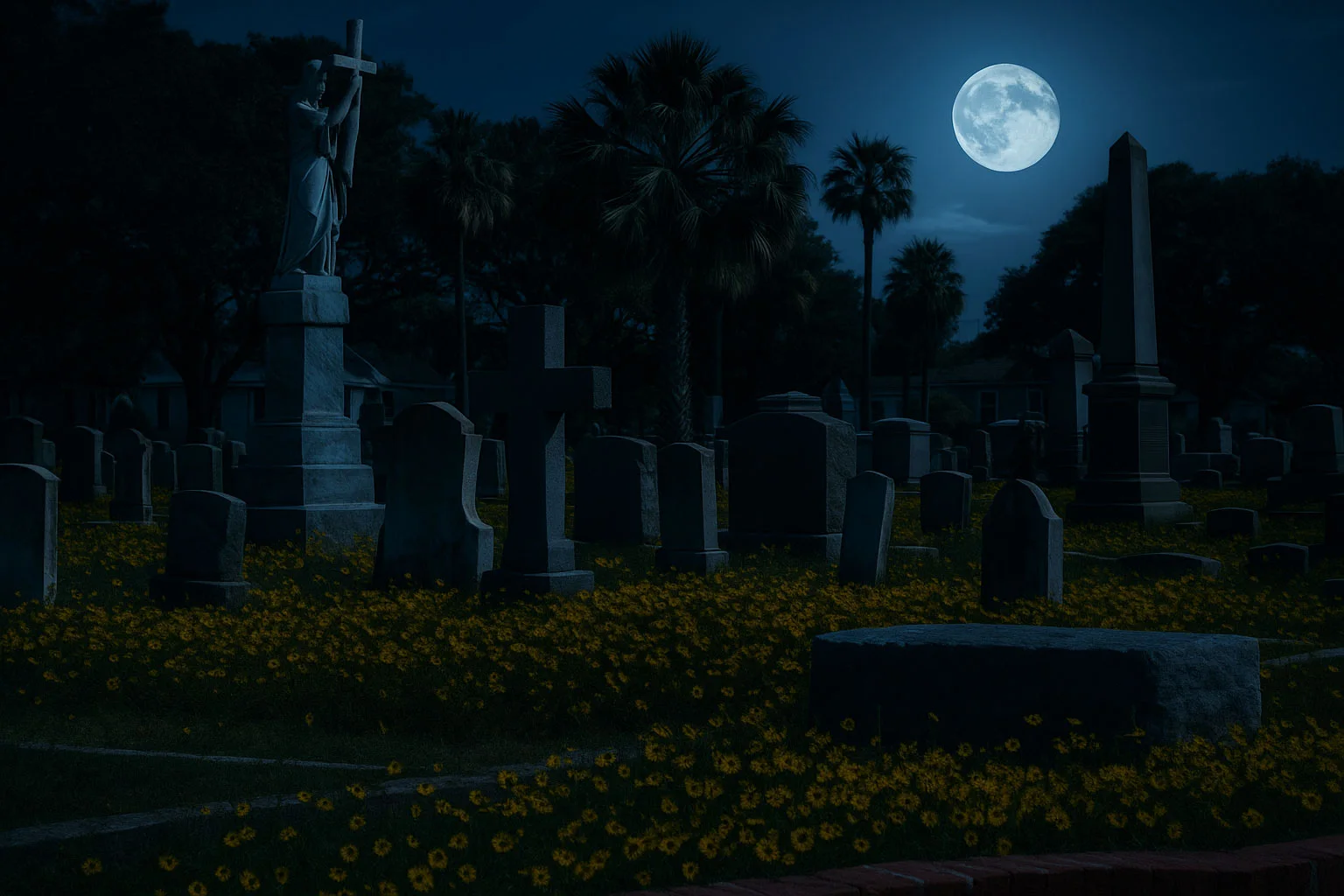 The Ghosts of Evergreen Cemetery | Haunted 1900 Hurricane Victims in ...