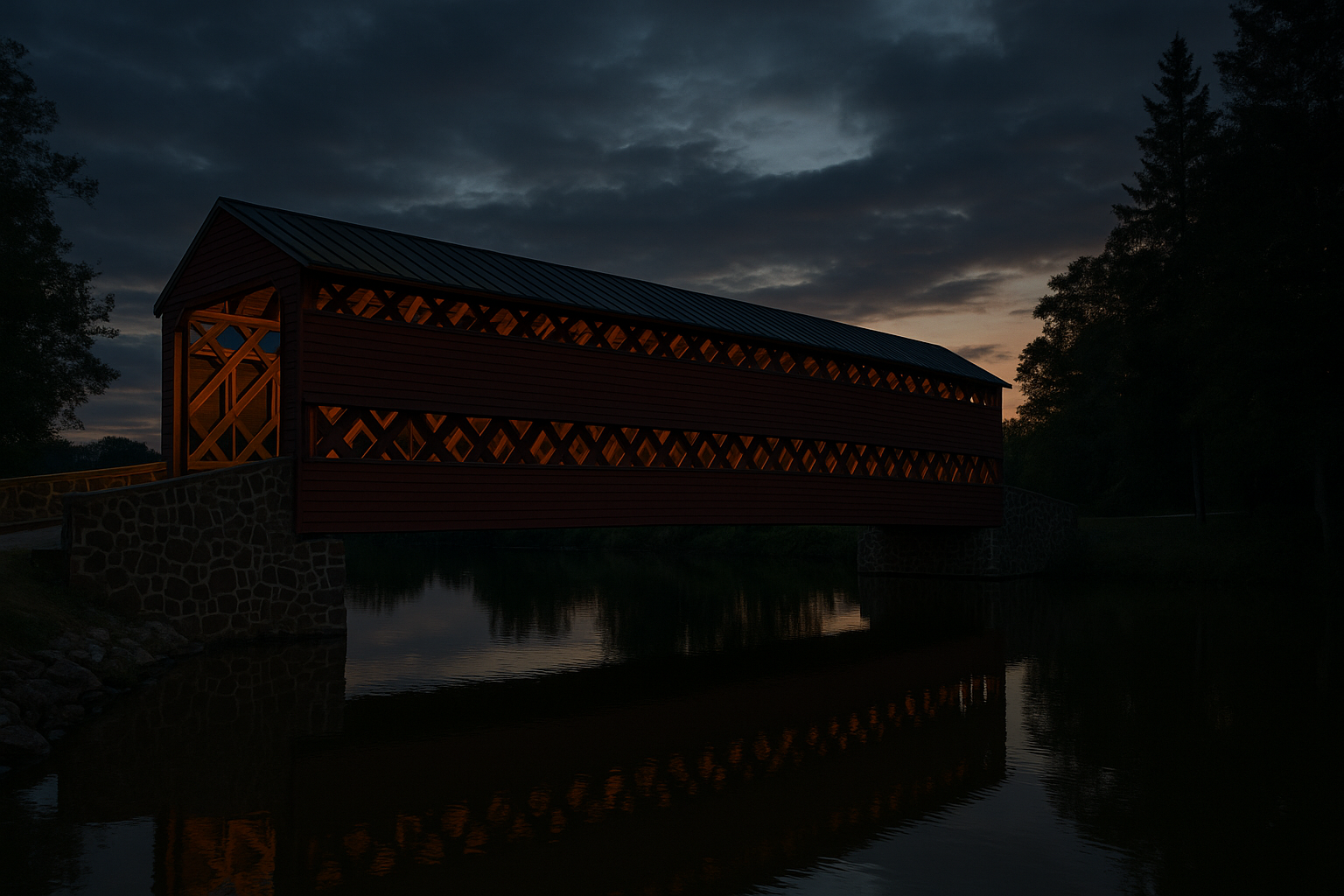 Sachs Covered Bridge - The Ghosts of Sachs Bridge | Ghost City Tours ...