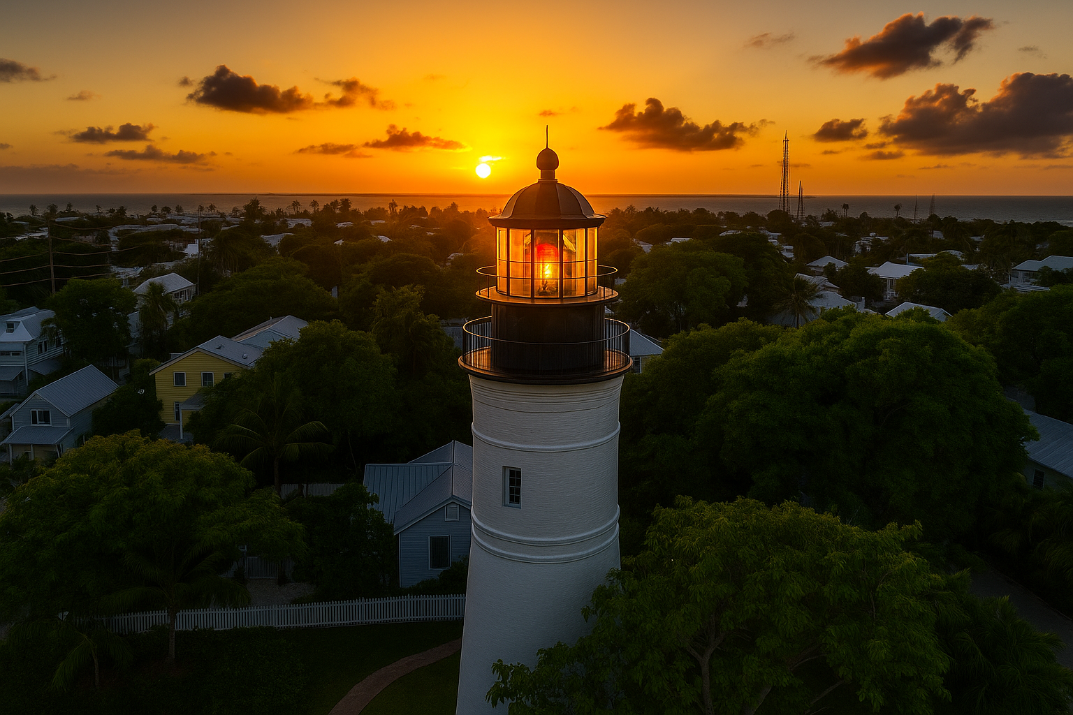 Key West Lighthouse - Guardians of the Reef | Key West Haunted ...