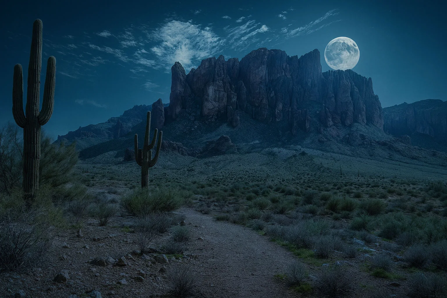 The Haunted Superstition Mountains | Legends, Lost Gold, and Dark ...